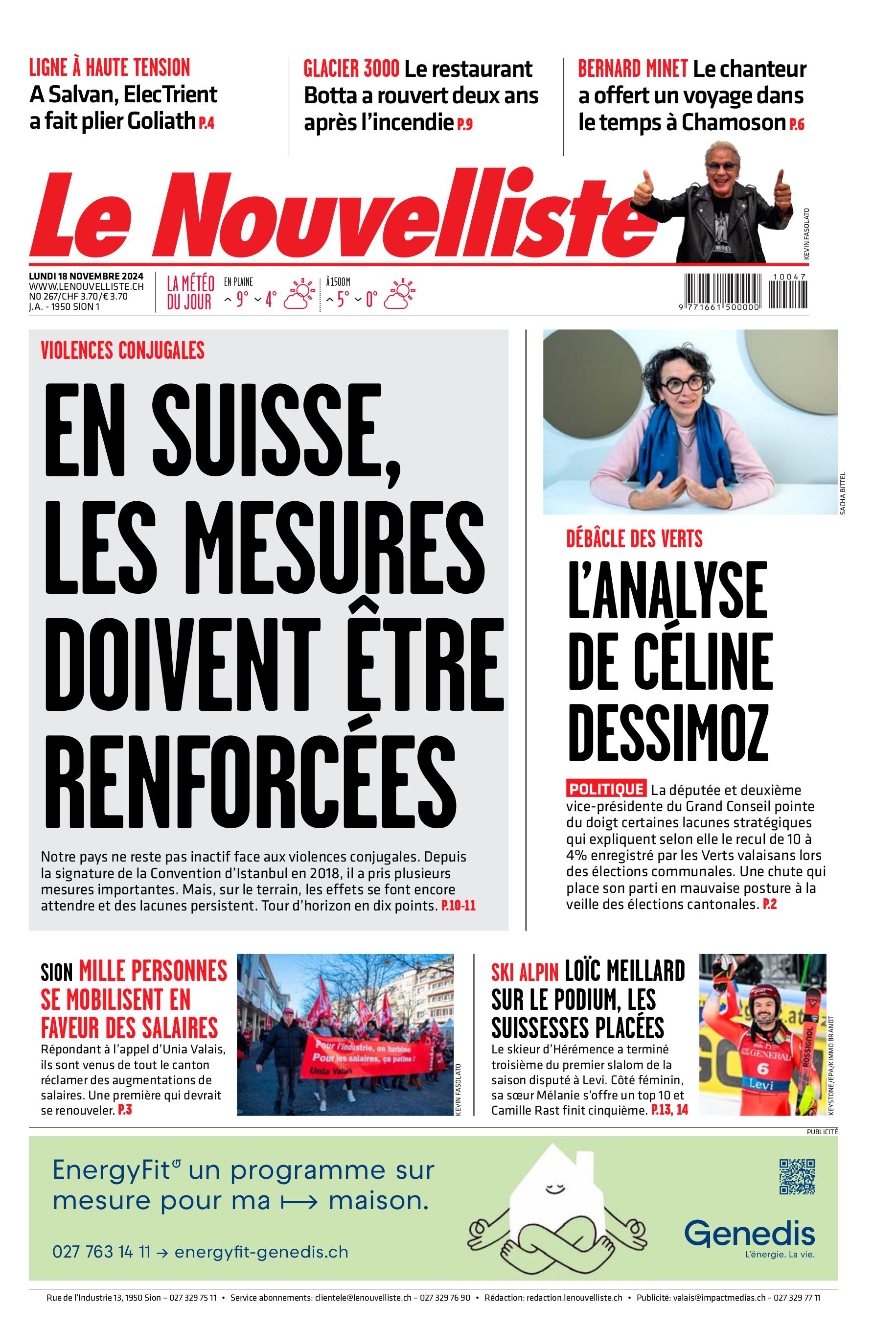 JOURNAL DIGITAL : Le Nouvelliste